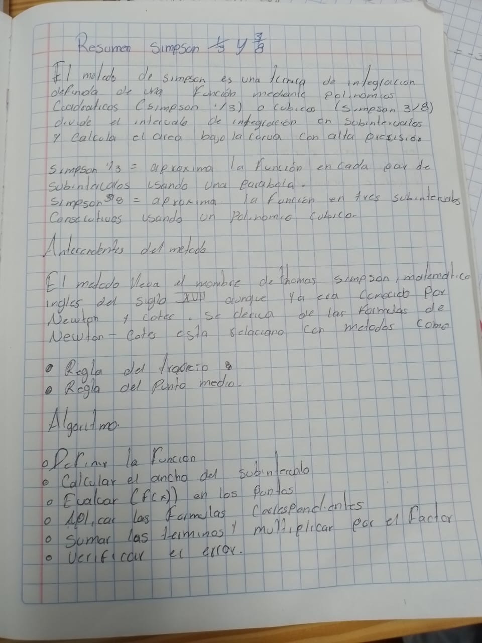 Métodos Numéricos Interactivos - Parciales y Métodos